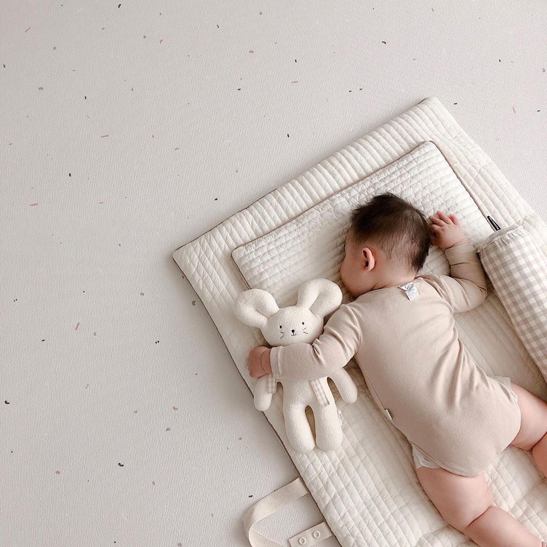 Quilted Nap Bed | Cream – Little Ares